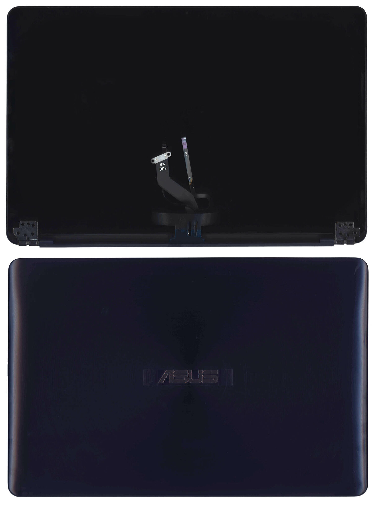 Матрица для Asus Zenbook UX550GD UHD в сборе с крышкой и тачскрином синяя