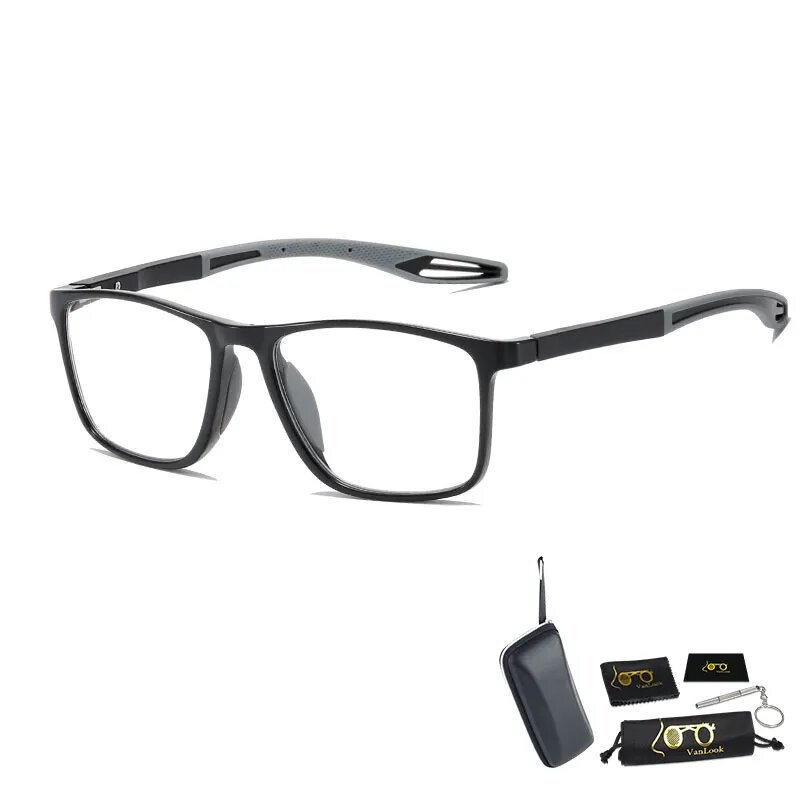VANLOOK Очки для чтения +250, L2123 Black Grey