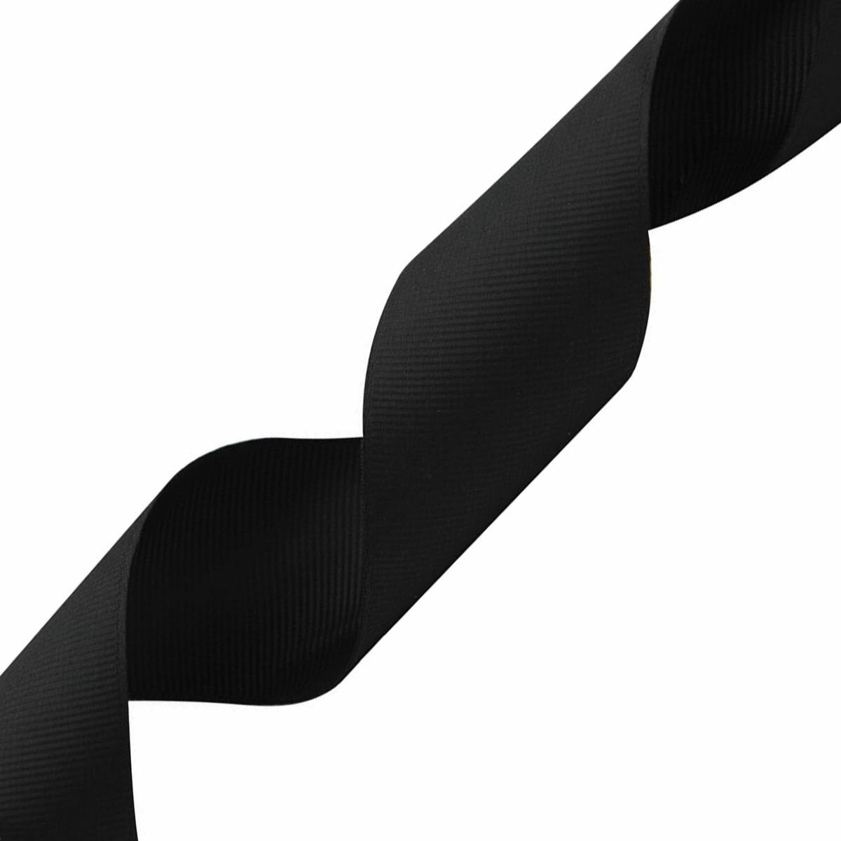 Лента репсовая 4,0см*18,28м (аналог 7721684) (160 черный)