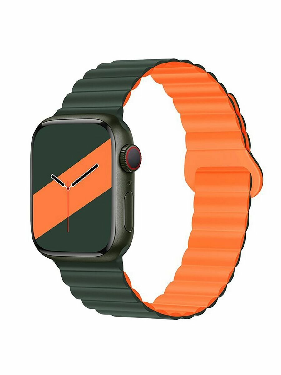 Ремешок для Apple Watch силикон на магните