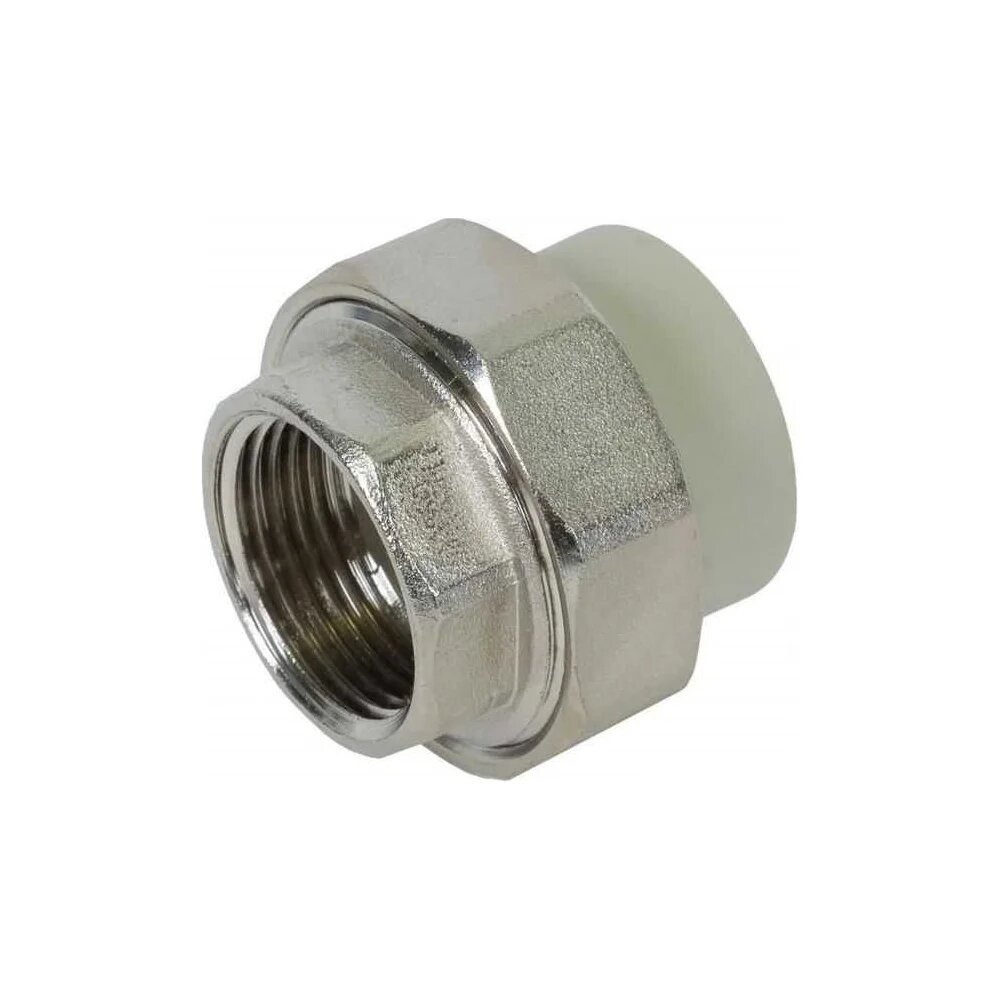 Муфта комбинированная разъёмная Damento внутренняя резьба, 25x1/2", серый