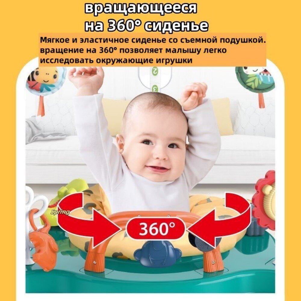 Прыгунки до 20кг черный — фото 1