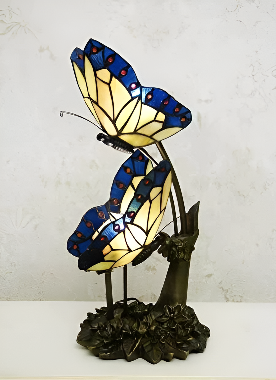 Светильник RCN 950 N-01 Тиффани, E14, 40Вт, бронзовый, абажур стекло, 35x45 см