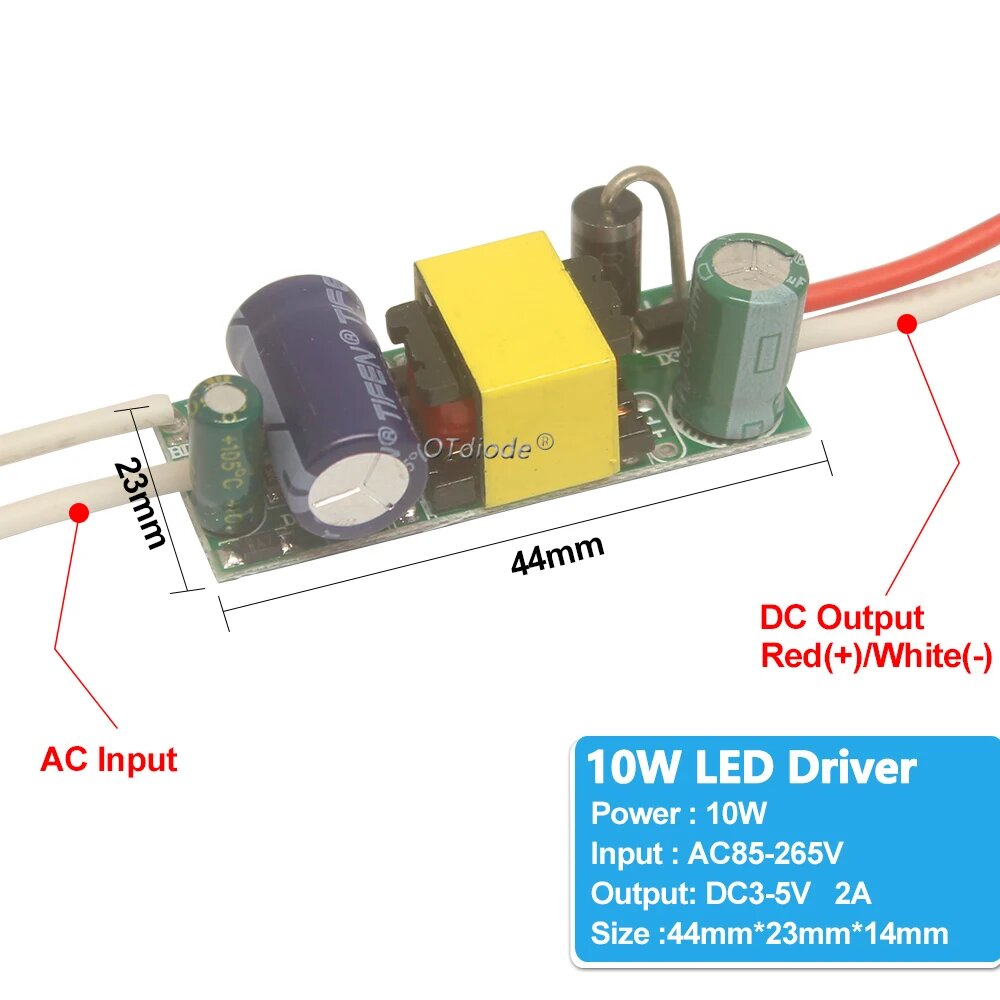 Трансформатор освещения OTdiode 10 Вт
