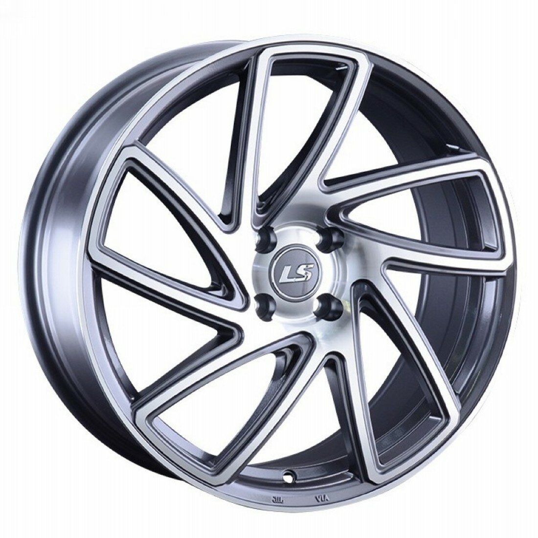 Колесный диск LS 1054 8x18 4x100 ET40 60,1 GMF литой для автомобиля