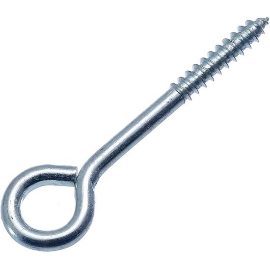 Шуруп-кольцо Стройметиз 6х40 цинк европодвес (уп.2шт), 2194612