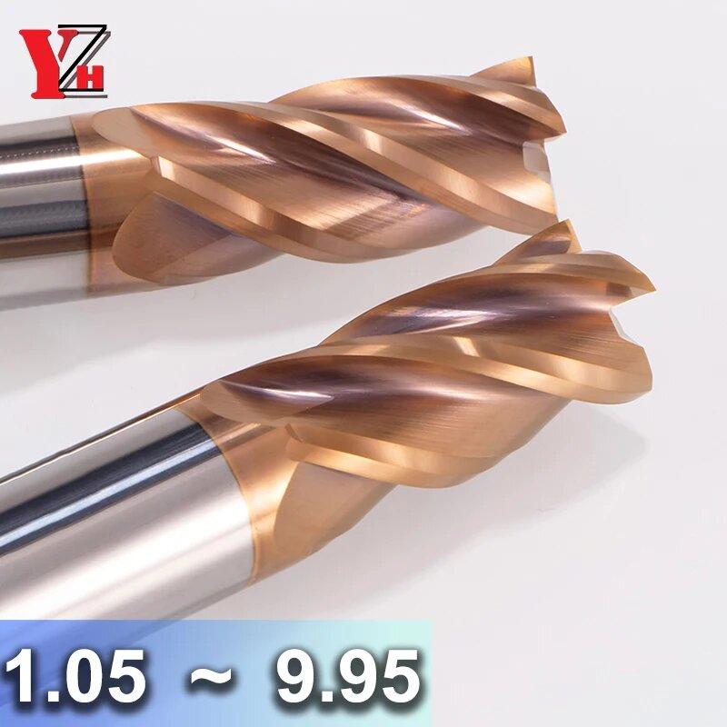 Концевая фреза квадратная D5.55x6dx15x50L-4T для ЧПУ