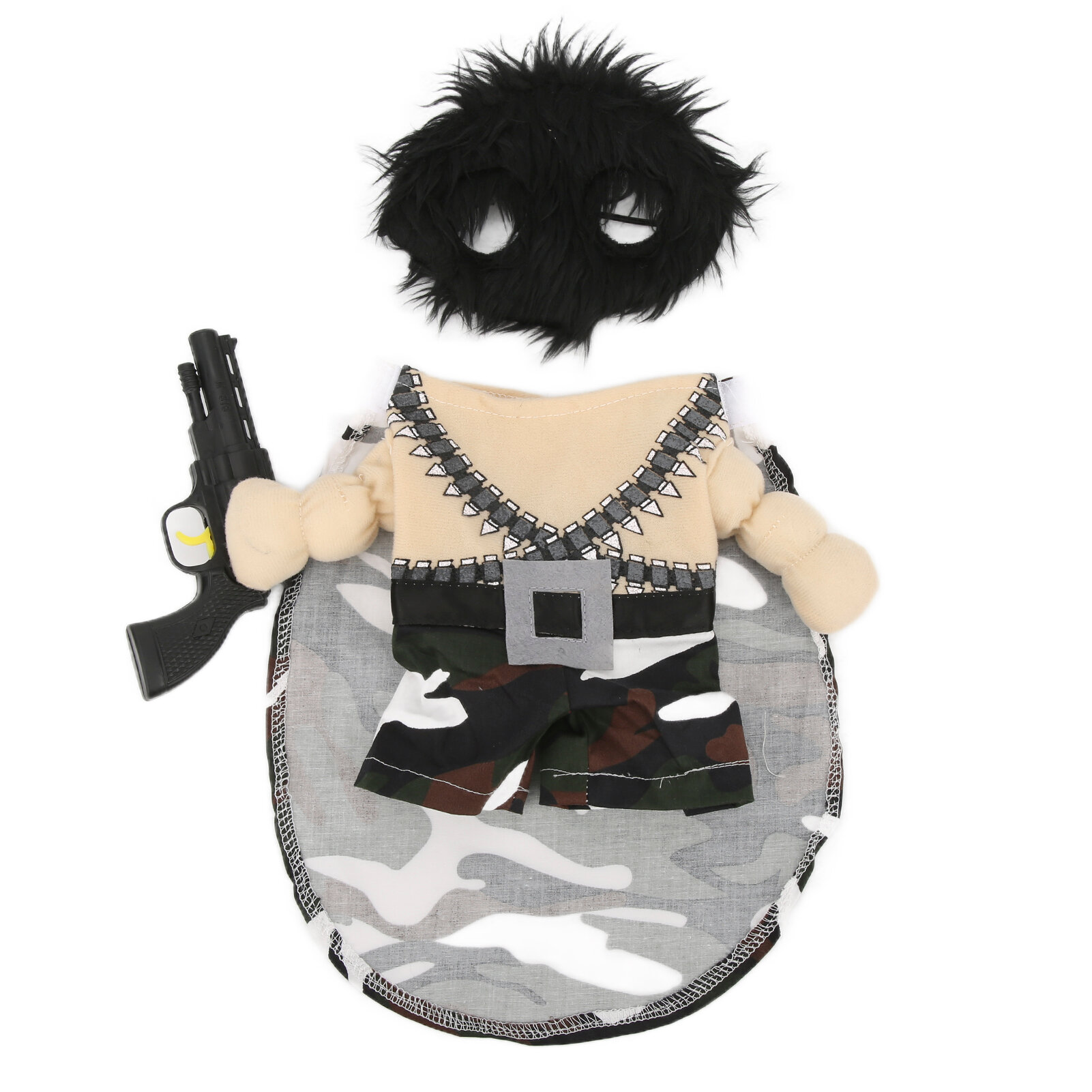 Funny Dog Clothes Upright Comfortable Soft and Fun Pet for Daily Use Holiday PartiesM