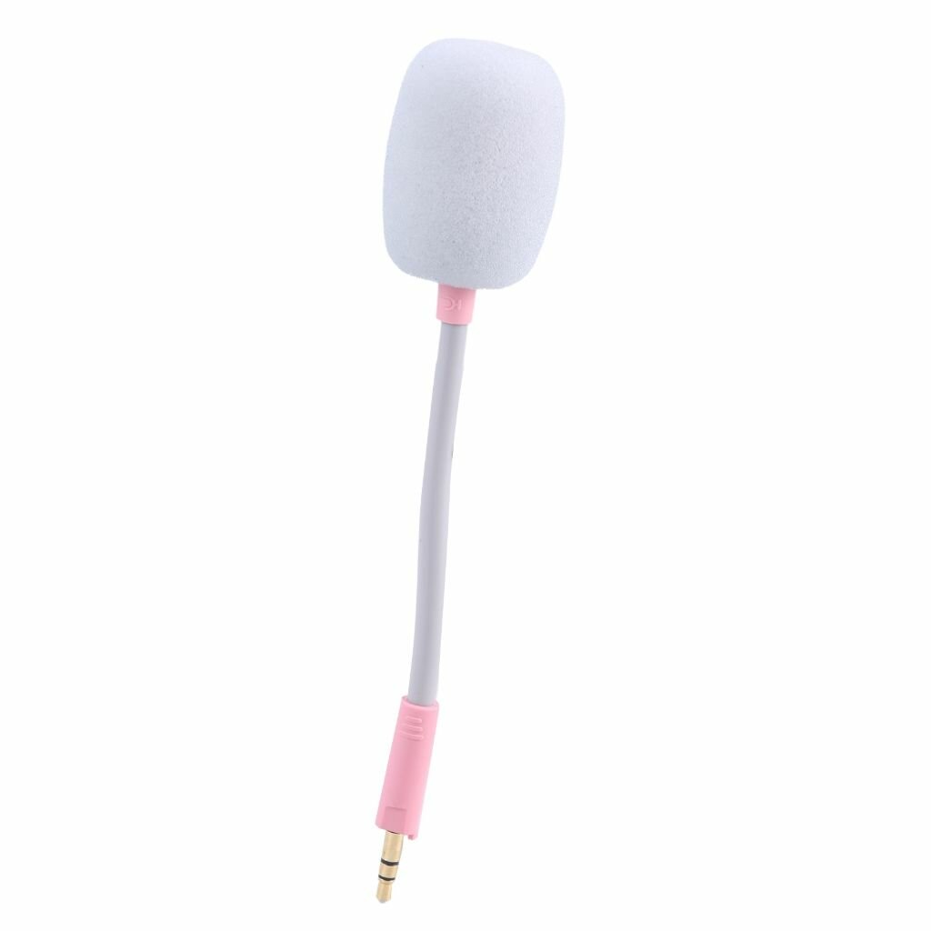 Съемный 3,5 -мм игровой микрофон бум для Barracudax Hearsets Mic улучшает и общение