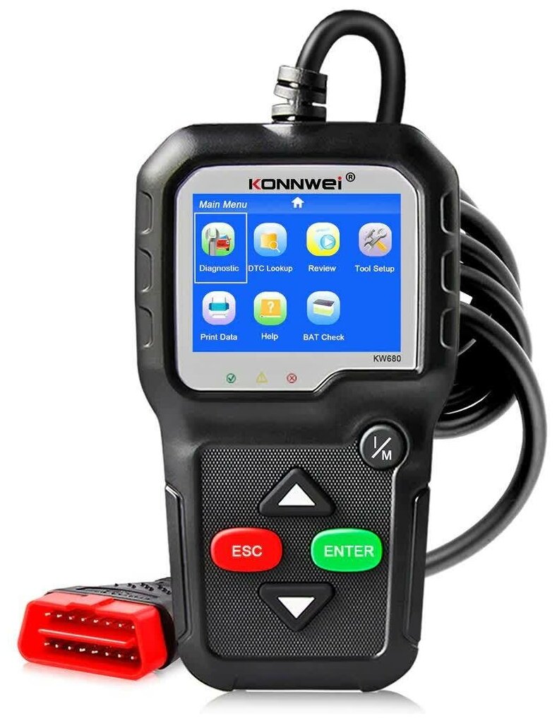 Автосканер Konnwei KW680-JIANG