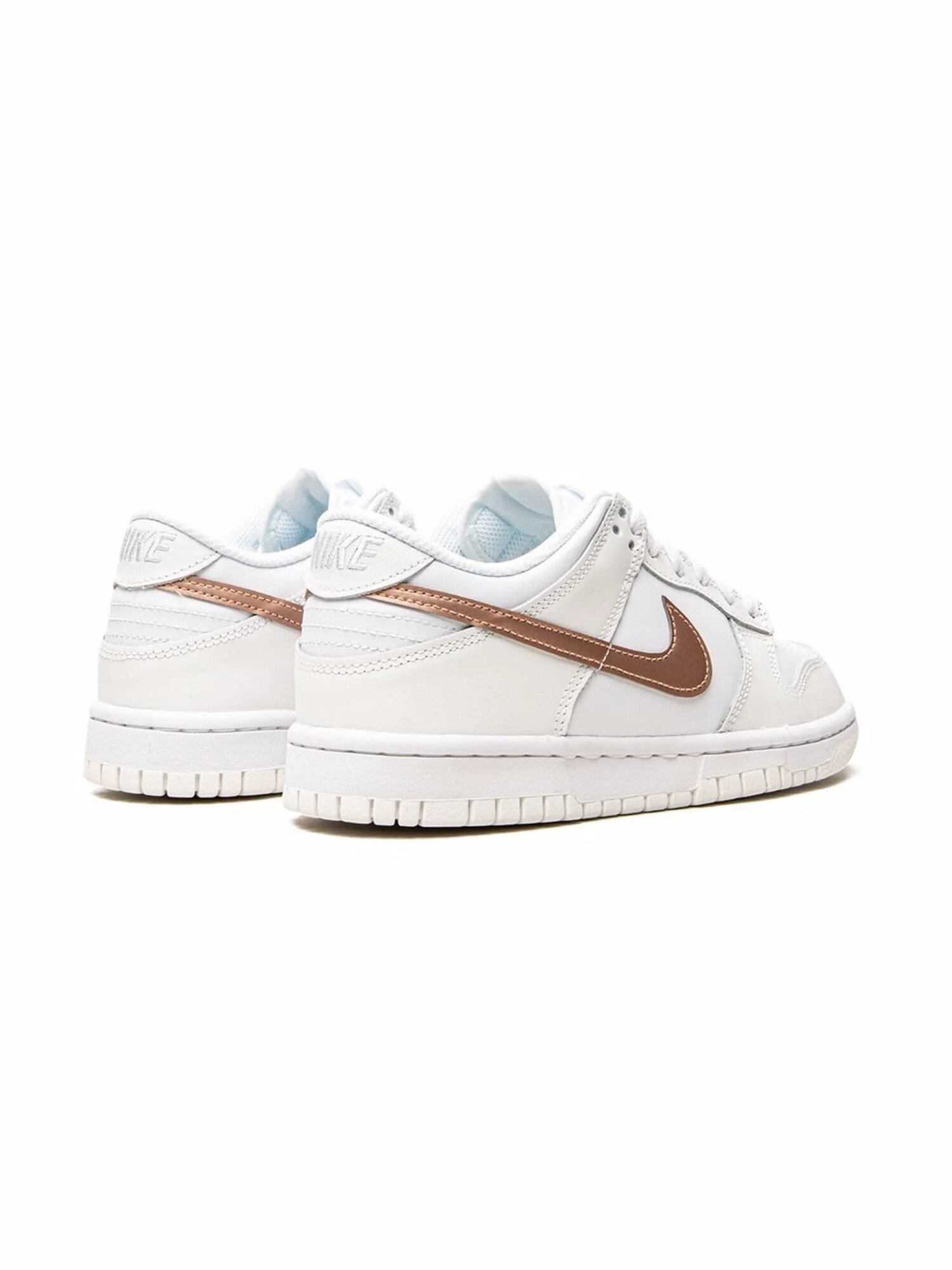 Кроссовки NIKE Dunk Low, размер 40 EU, белый — фото 1