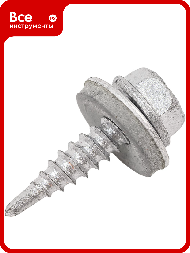 Самосверлящий винт Fasty sd02 c шайбой, 4.8x20 мм, Magnisilver 1000hrs, 250 шт. P15048200AMS