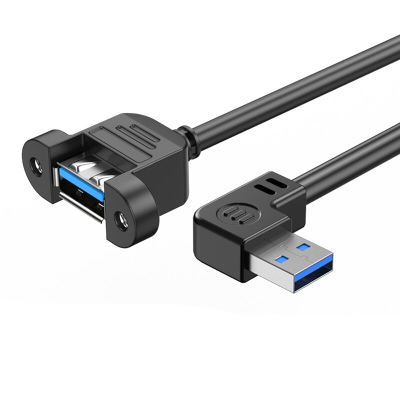 Соединительный кабель USB3.0, наполовину обмотанный гайкой, можно закрепить на расстоянии 15 см вправо