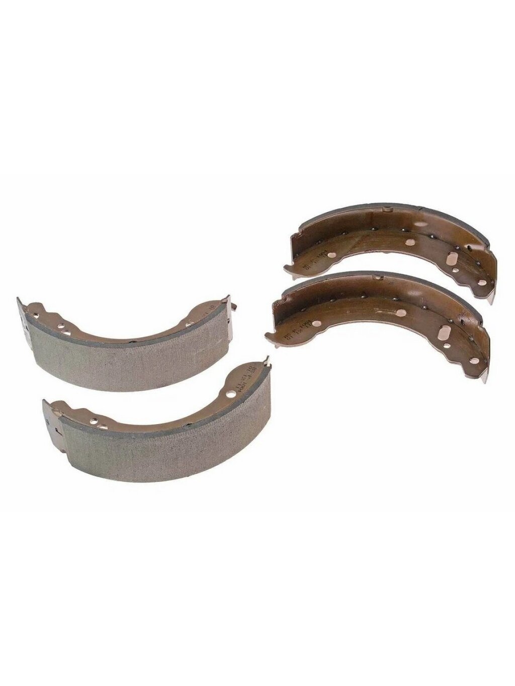 Колодки тормозные барабанные задние для а/м ГАЗель Триал