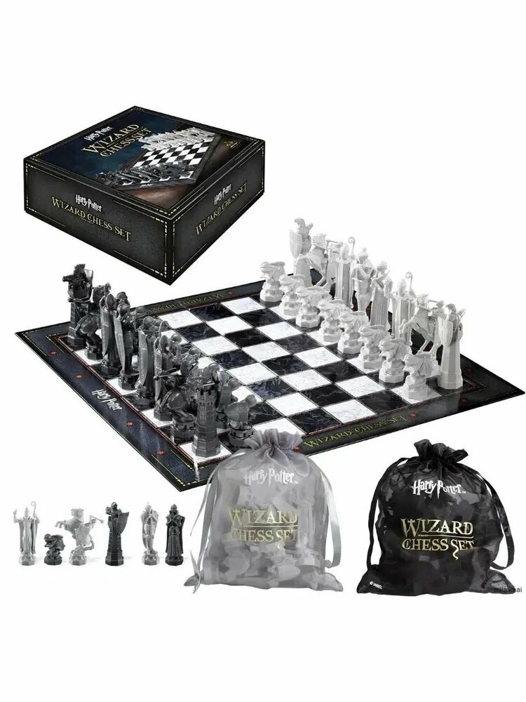 Шахматный набор Гарри Поттер / Harry Potter Wizard Chess Set (47х47см)