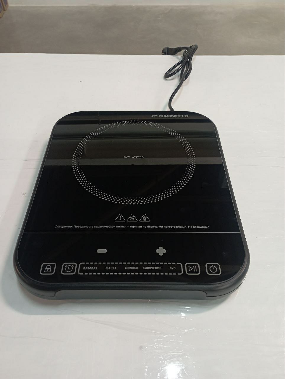 Индукционная плитка MAUNFELD EFI301TBK