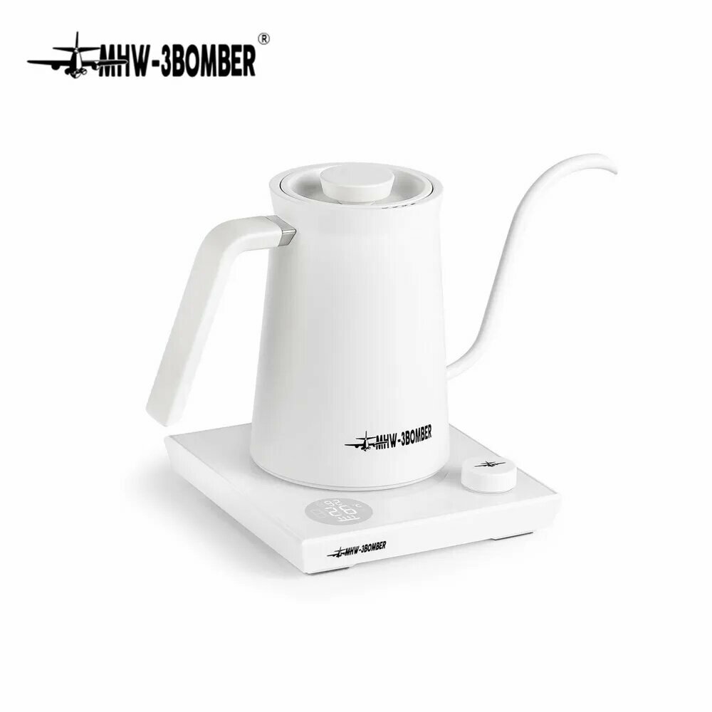 Электрический чайник Assassin Electric Coffee Kettle, белый