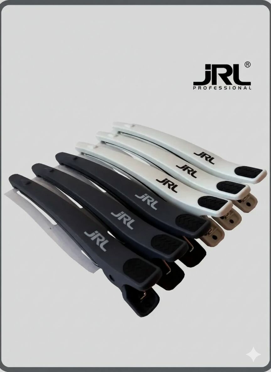 JRL Professional зажимы для волос, набор 6 шт