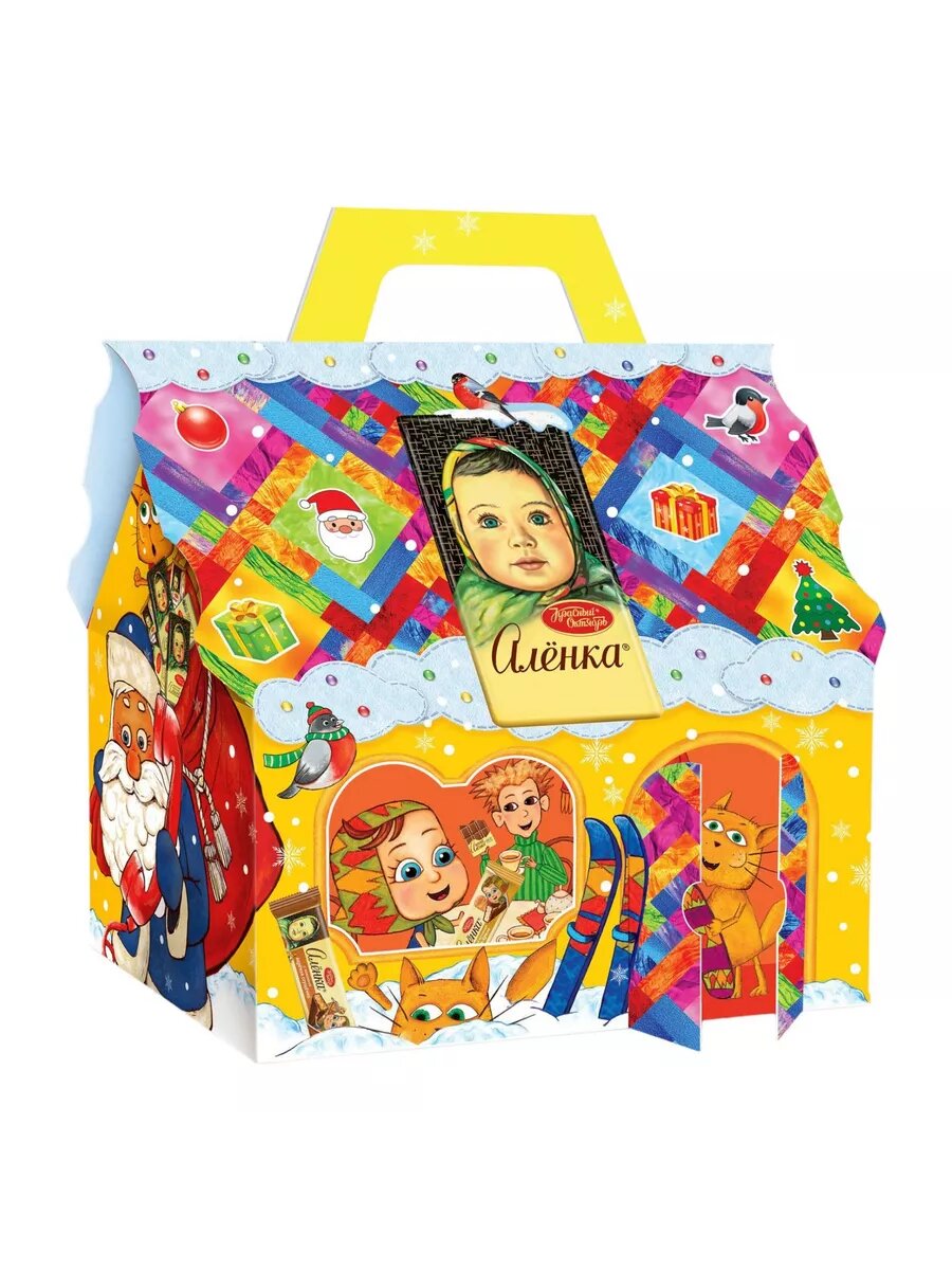 Новогодний подарок Красный октябрь Аленка Веселые каникулы 7