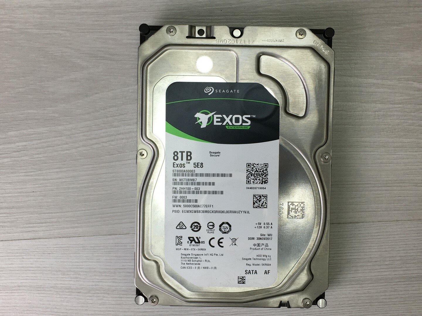 Жесткий диск 3,5" 8TB Seagate Exos 5E8 ST8000AS0003 5400 rpm SATA