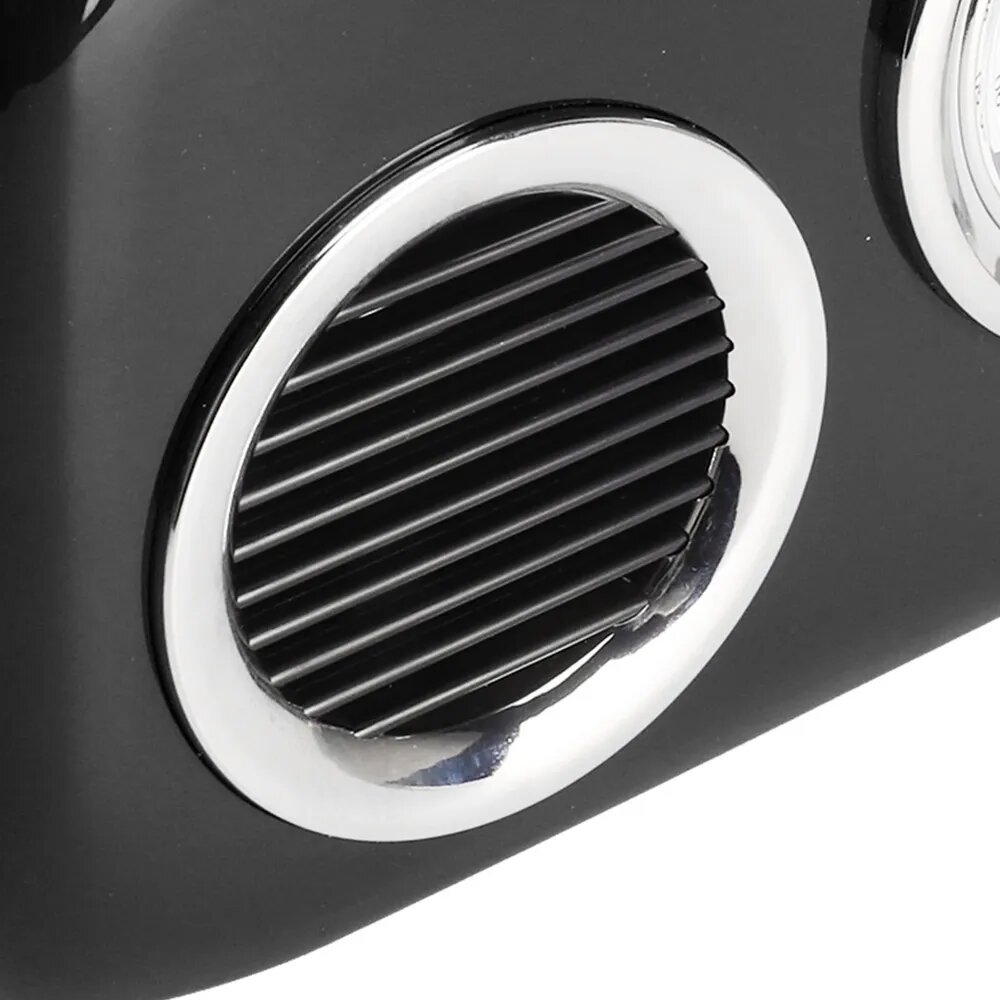 Retro Radio Bluetooth - динамик портативный FM/USB ретро чёрный — фото 1