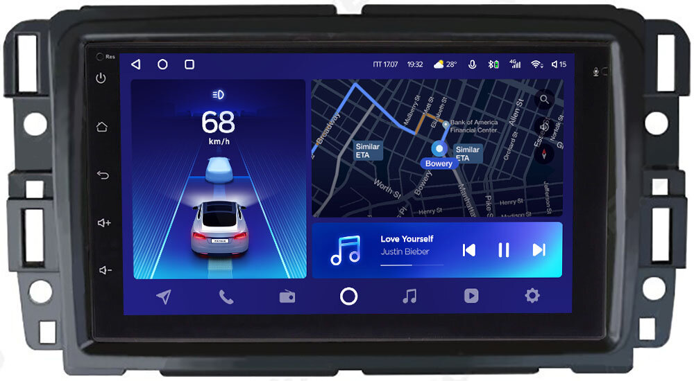 Штатная магнитола Chevrolet Tahoe III, Suburban XI, Express II 2006-2014 Teyes CC2 PLUS 4/64 7" RP-11-013-207 Android 10 (4G-SIM, DSP) (173х98)