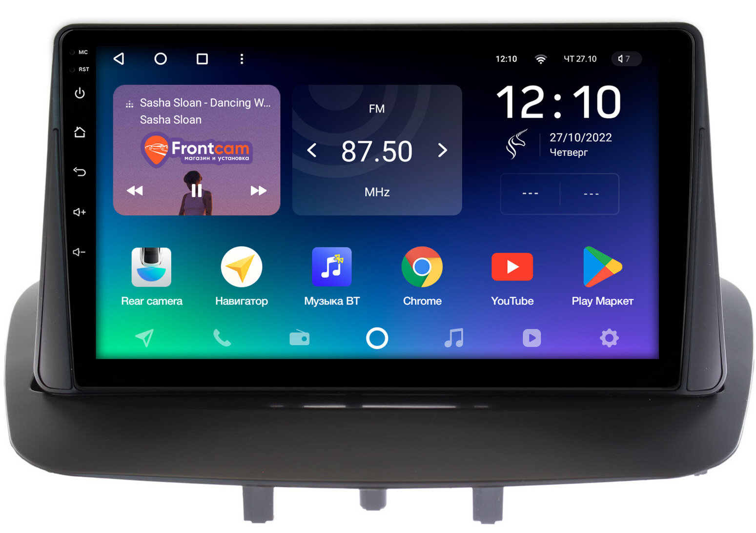 Штатная магнитола Teyes SPRO PLUS 4/64 9" RM-9215 Renault Fluence, Megane 3 2008-2016 Android 10 (4G-SIM, DSP, IPS)