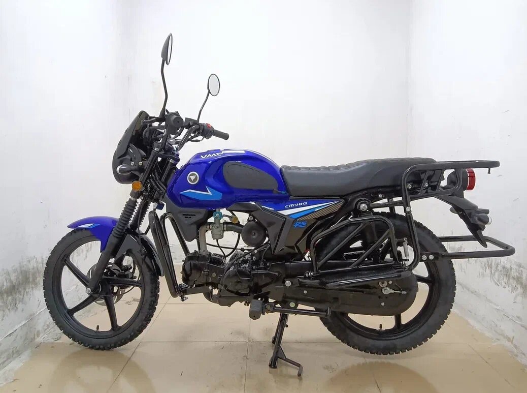 Мопед VMC VENTO NOVA RS 125 куб. см.(49cc) синий/с сигнализацией/с балансировочным валом 26057