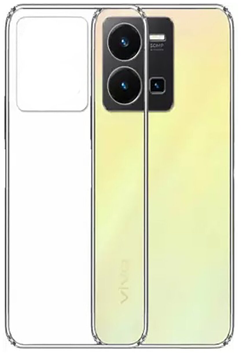Защитный чехол на Vivo Y35, Виво У35 прозрачный