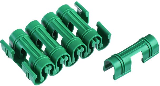 Зажим для крепления укрывного материала, d 16 мм, набор 10 шт.