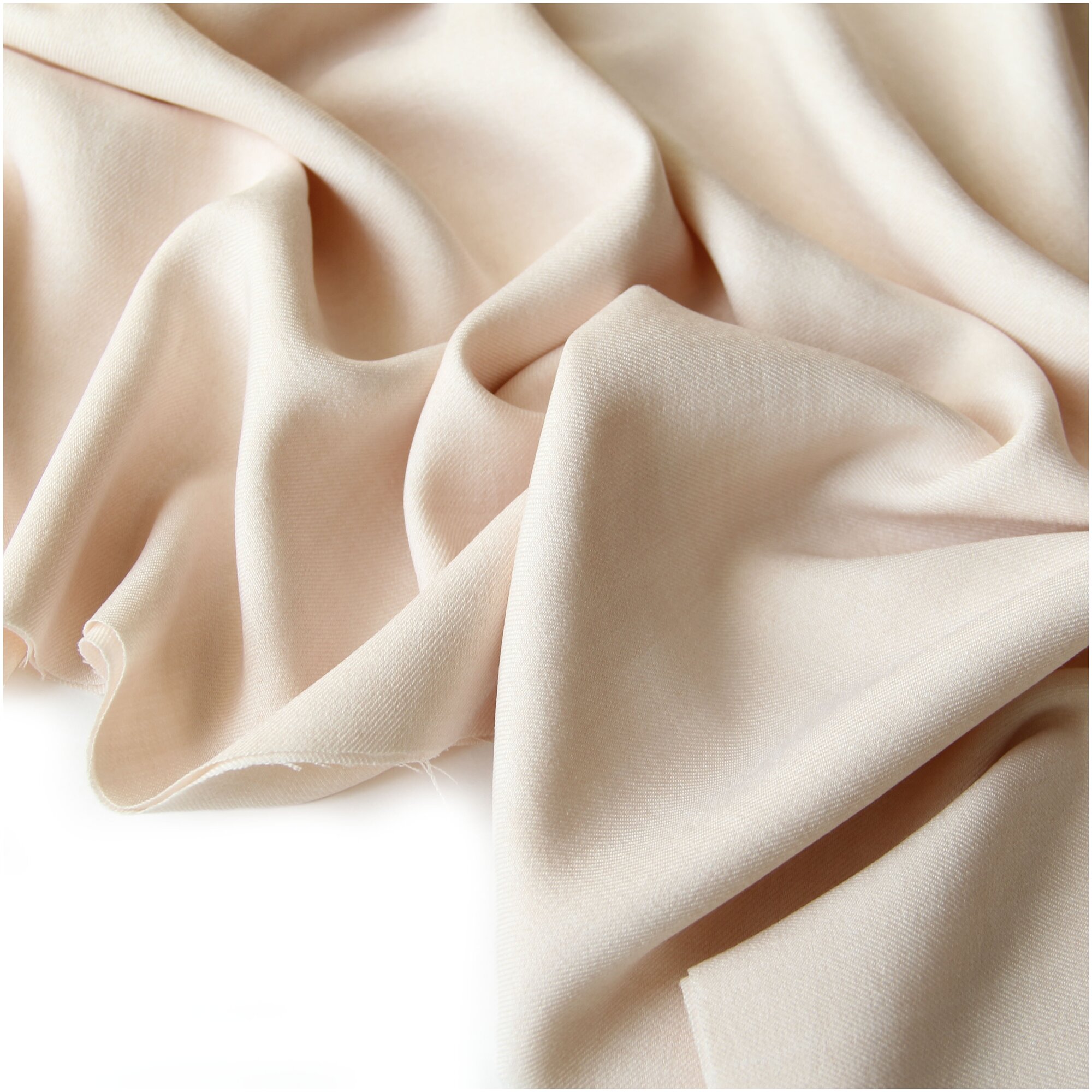 Искусственный лен "Кения" кремово-розовый 1,0 м