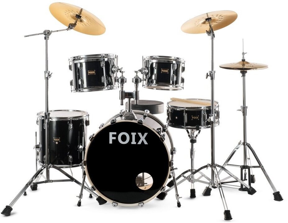DF-2131 Барабанная установка, черная, Foix