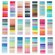 Наклейки, листов: 210