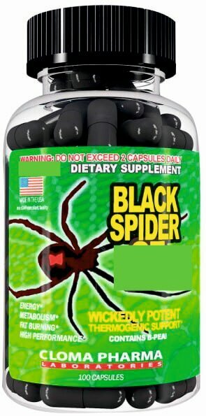 Cloma Pharma Black Spider 100 капс