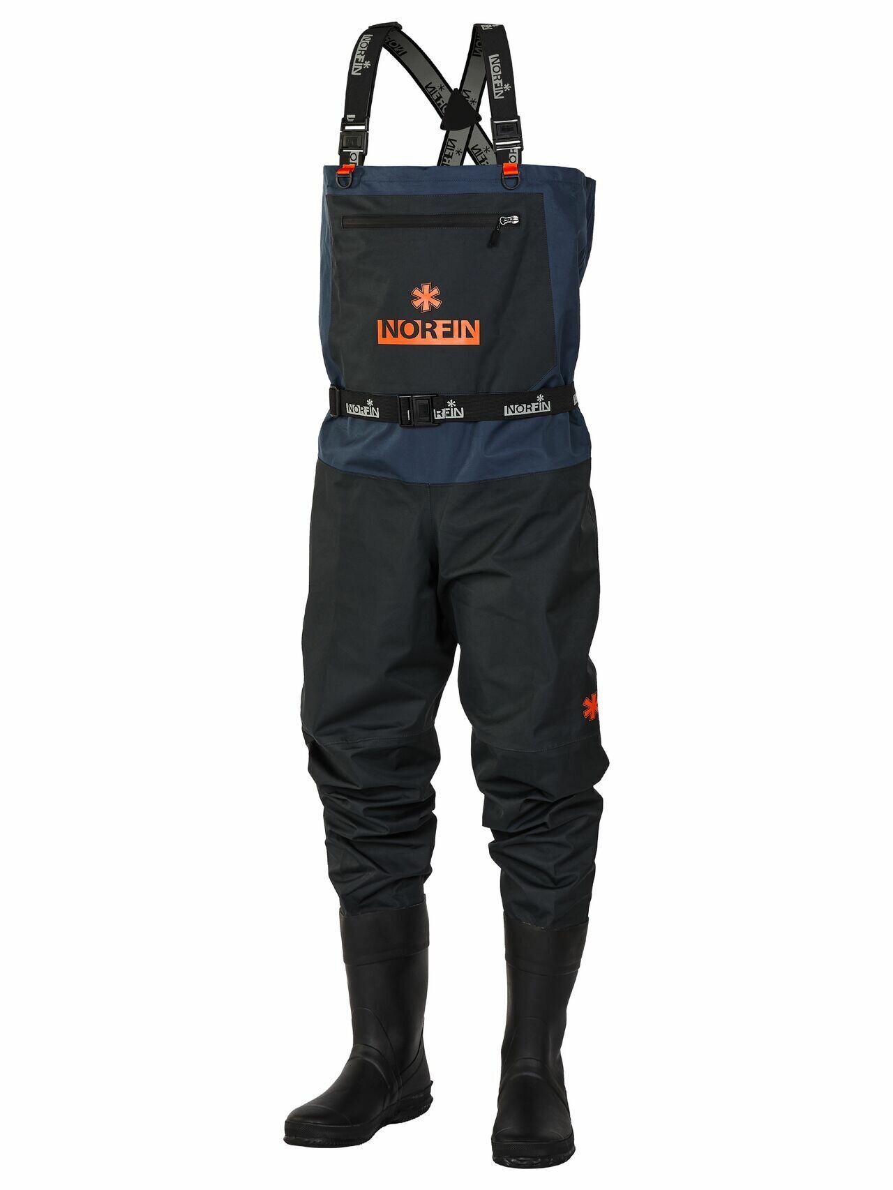 Полукомбинезон забродный Norfin PILOT BOOTFOOT р.46-XXL с сапогами резина (82231-46-XXL)