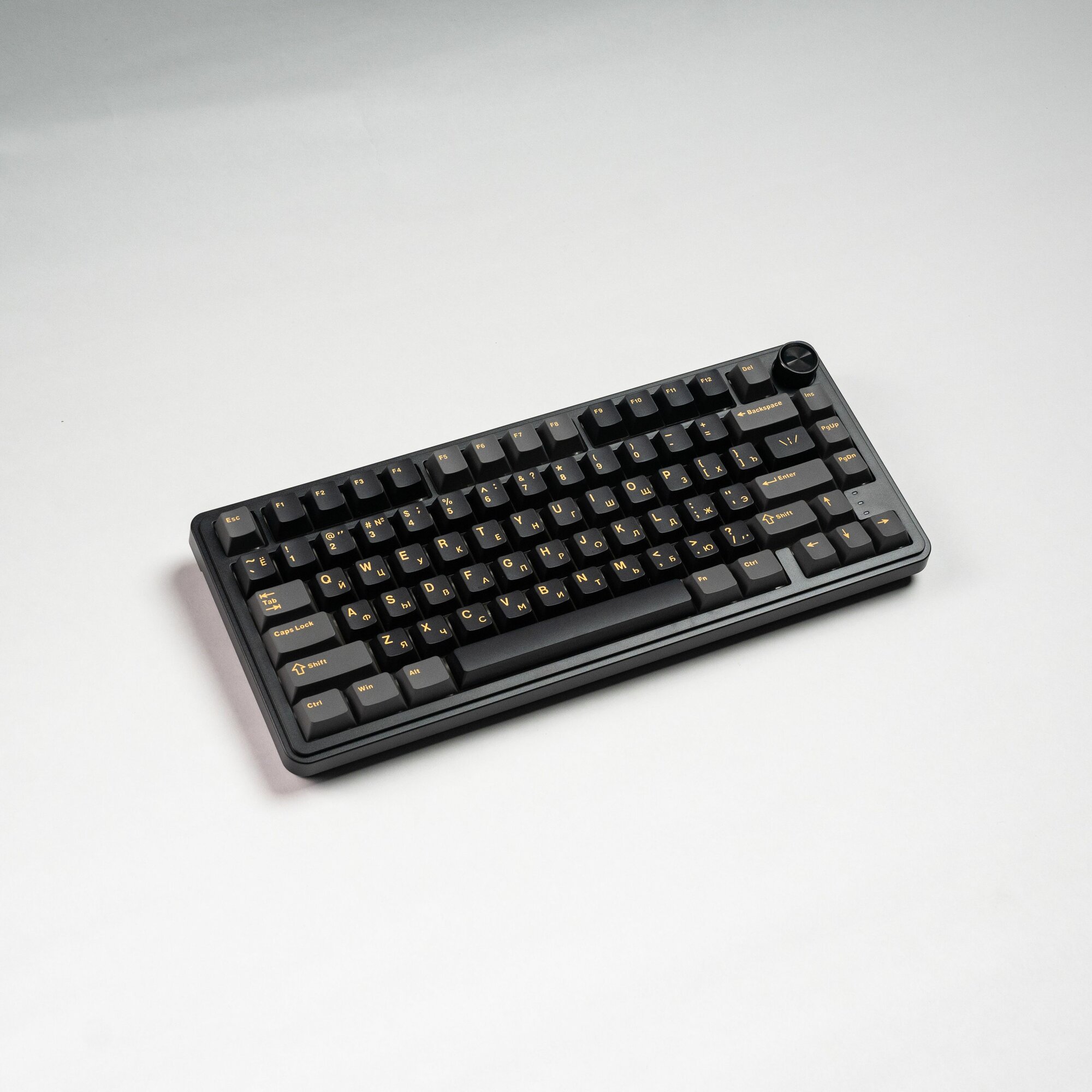 CYBERLYNX & FURYCUBE Игровая клавиатура беспроводная Клавиатура механическая RX75 PRO, (Mute), Русская раскладка, черный, серый