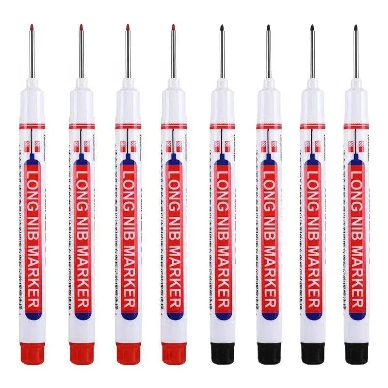 Маркеры для перфоратора, набор 8 шт, красный, 4Red 4Black