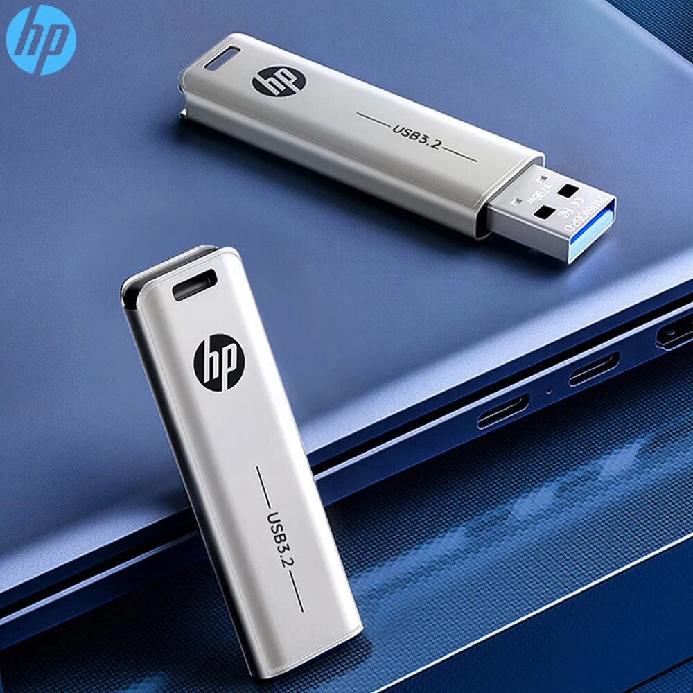 HP Metal USB-флешка 256 ГБ 64 GB