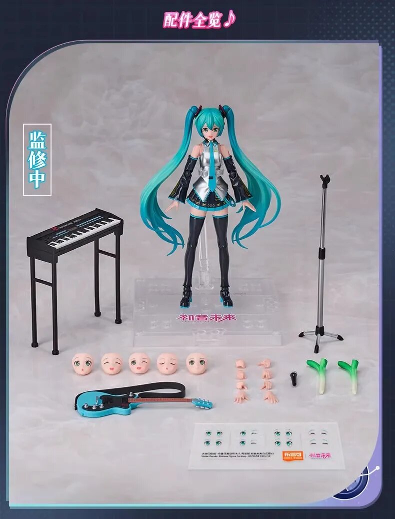 Сборная фигурка Blokees Hatsune Miku, green