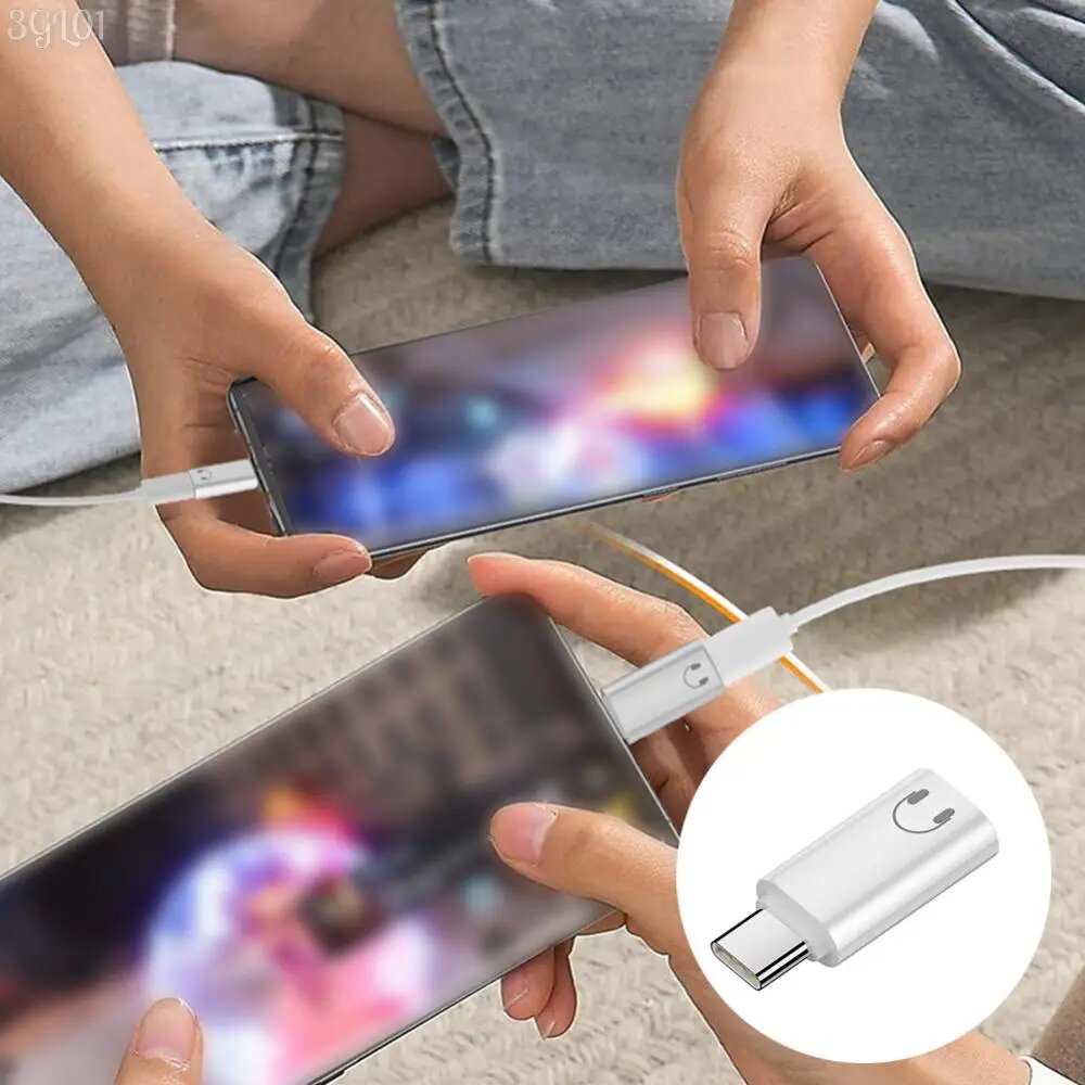 Адаптер USB-C на Lightning (iOS) для iPhone 15/16, переходник Type-C на Lightning, разъем для наушников
