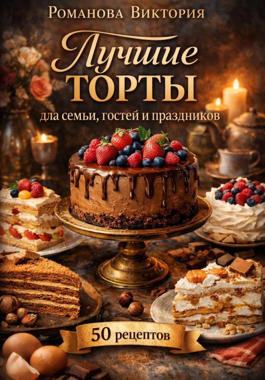 Лучшие торты для семьи, гостей и праздников [Цифровая книга]
