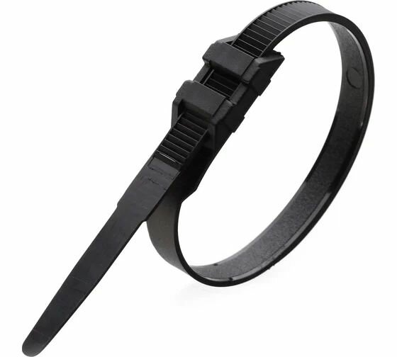 Полиамидные стяжки FORTISFLEX КСУ 9х260 черный 100 штук 53756