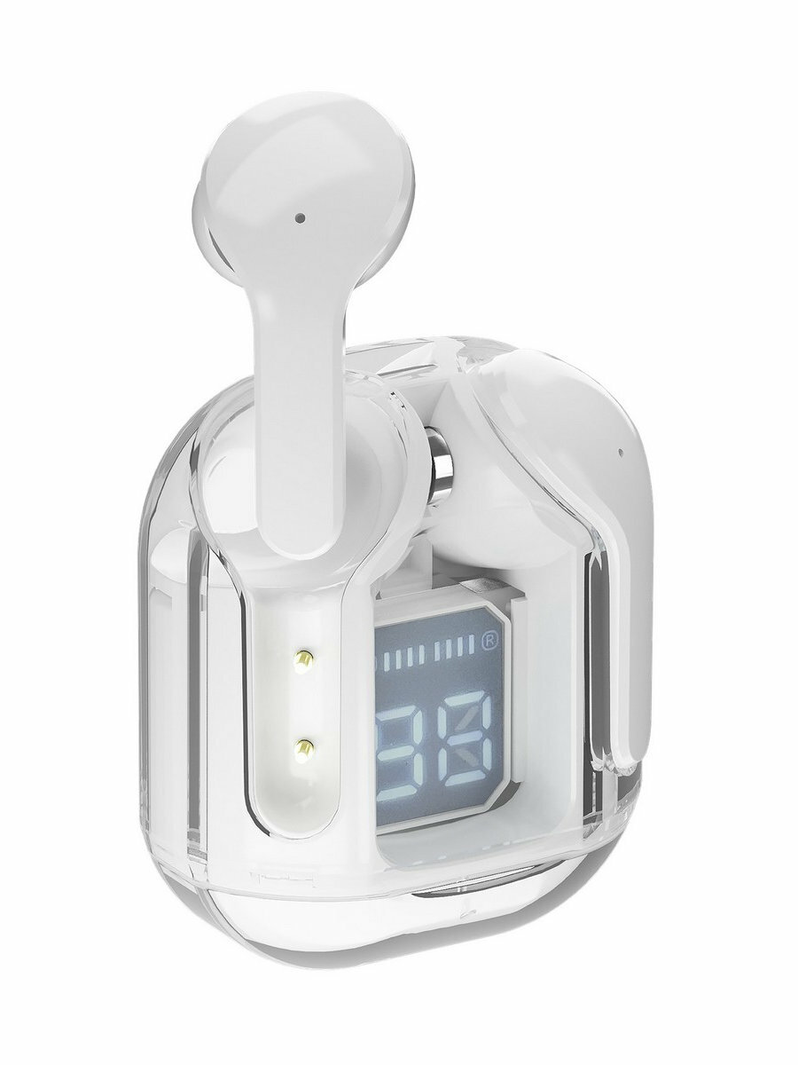 Наушники Gal TW-1110, беспроводная связь Bluetooth 6,0, вкладыши, белый
