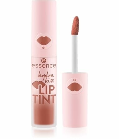 Губная помада Essence Hydra Kiss Lip Tint, оттенок 01 blushing nude, 4 мл