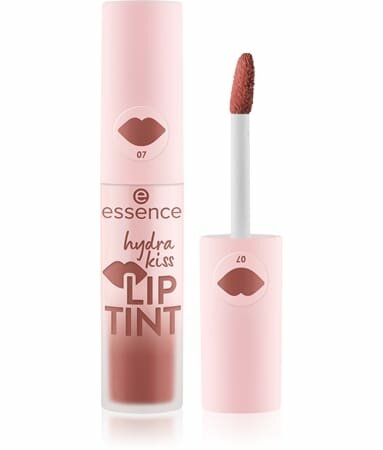 Губная помада essence hydra kiss lip tint, оттенок 07 hazelnut haze, 4 мл
