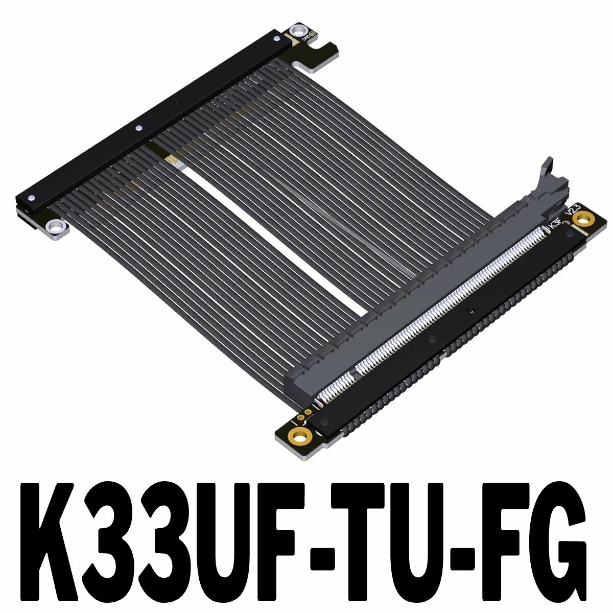 ADT-Link K33UF-TU-FG PCI-E 5.0 Riser Кабель 0.15M