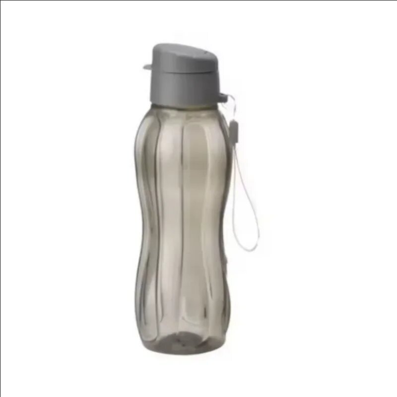 Бутылка для воды 400ml, черная, с петлей