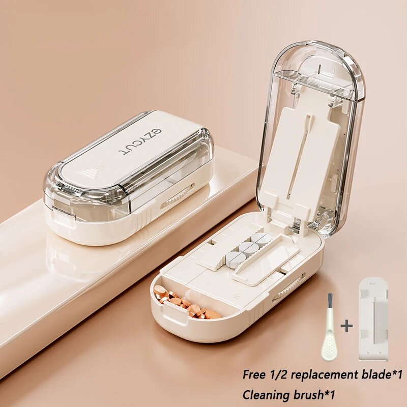 Делитель таблеток EZCUT, New Halves-Cream