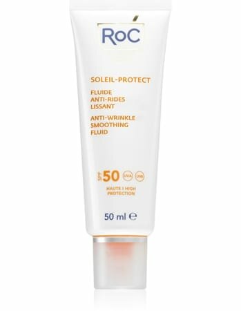 Средство солнцезащитное RoC Soleil Protect Anti Wrinkle Smoothing Fluid, флюид, SPF 50+, 50 мл