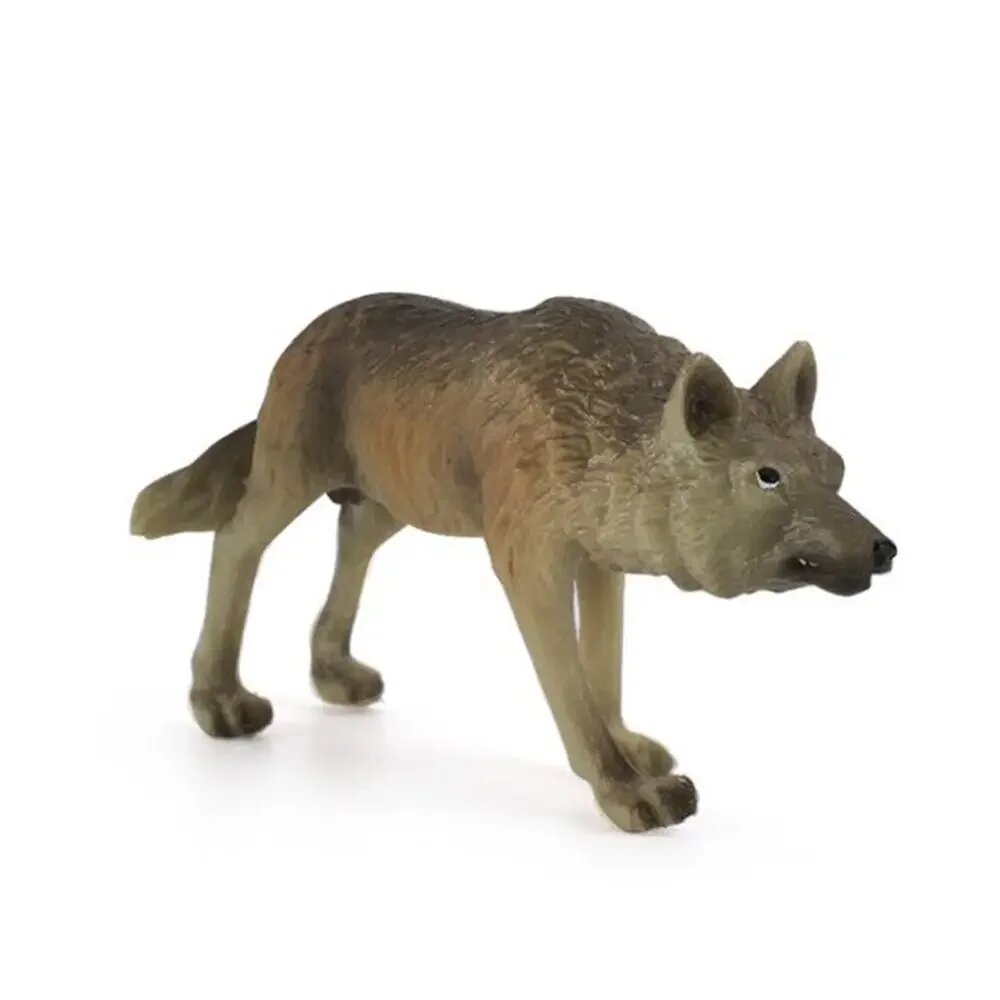 Фигурка волка серого цвета, Predation of Wolves